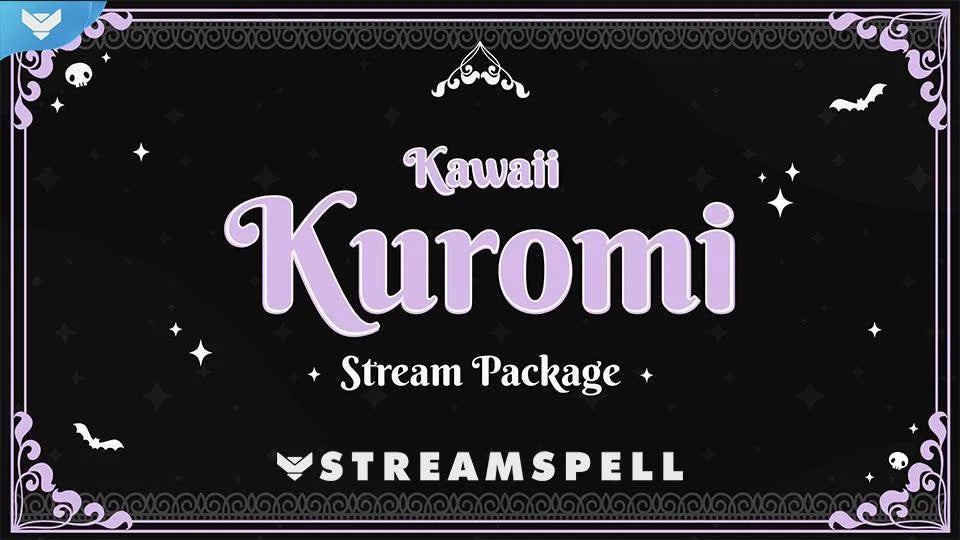 Kawaii: Kuromi OBS Scene Collection for Twitch, YouTube, Facebook, Kick, Trovo – StreamSpell