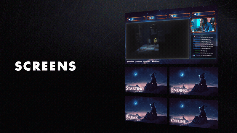 Moon Witch Stream Package | StreamSpell