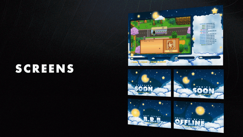 Little Moon Stream Package | StreamSpell