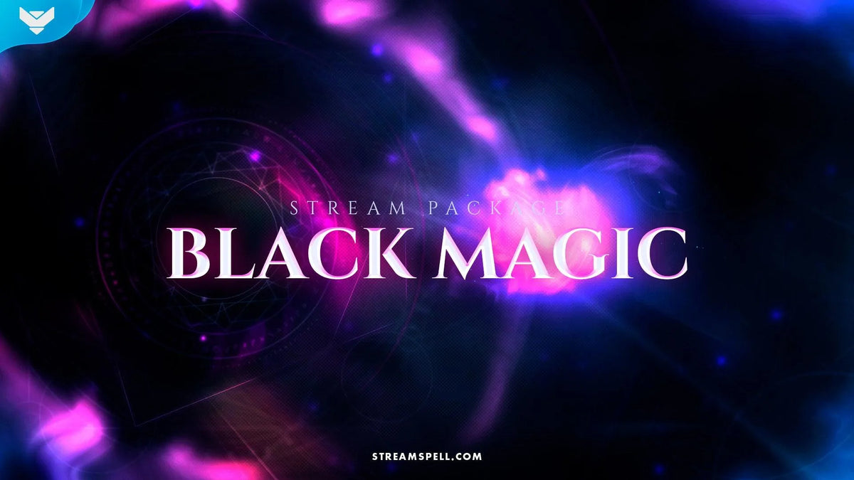 Black Magic Stream Package | StreamSpell