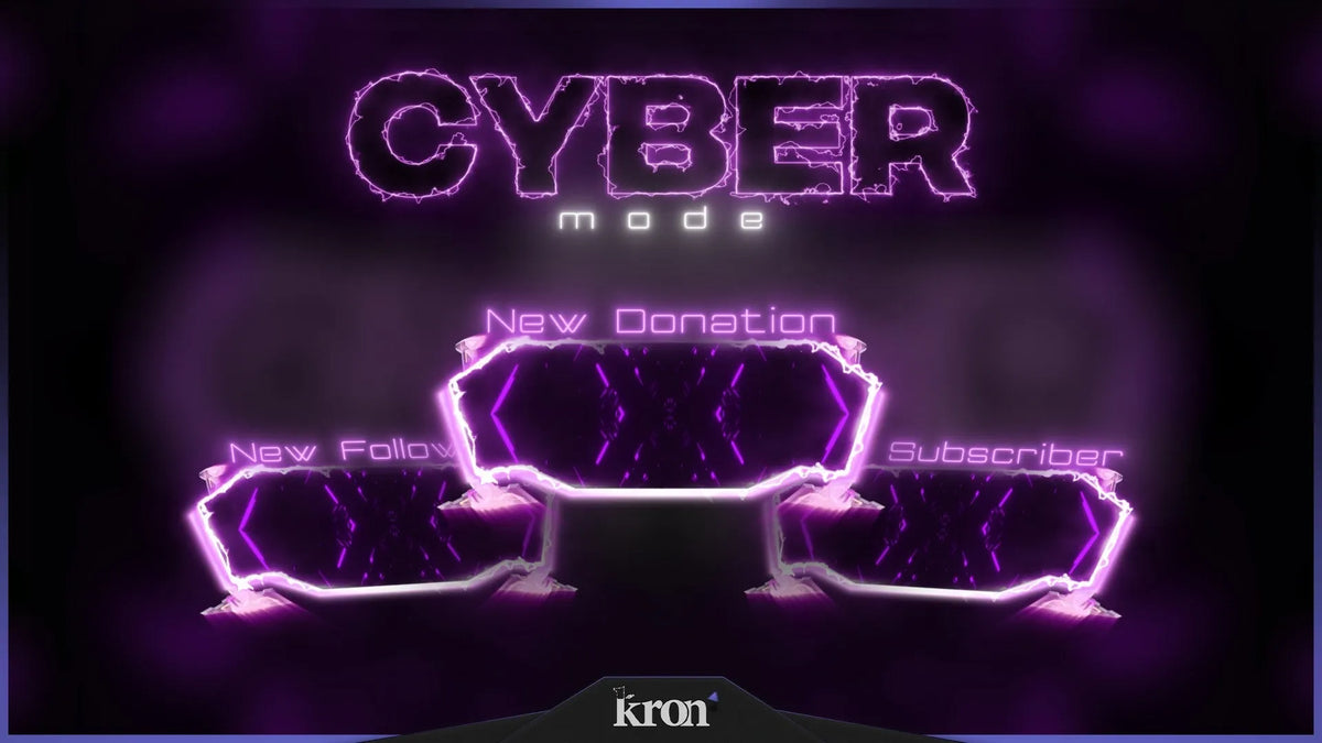 Cyber Mode Stream Package | StreamSpell