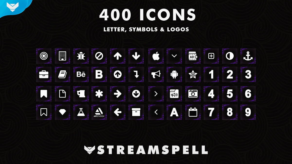 Elements: Air Stream Deck Icons | StreamSpell