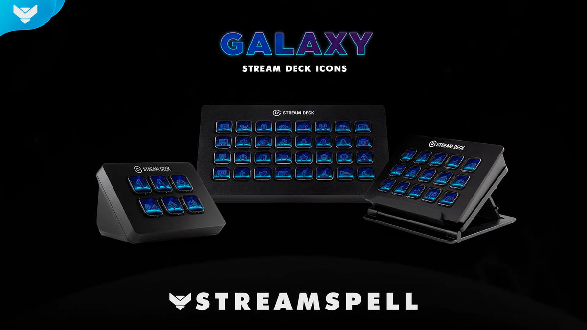 Galaxy Stream Deck Icons | StreamSpell