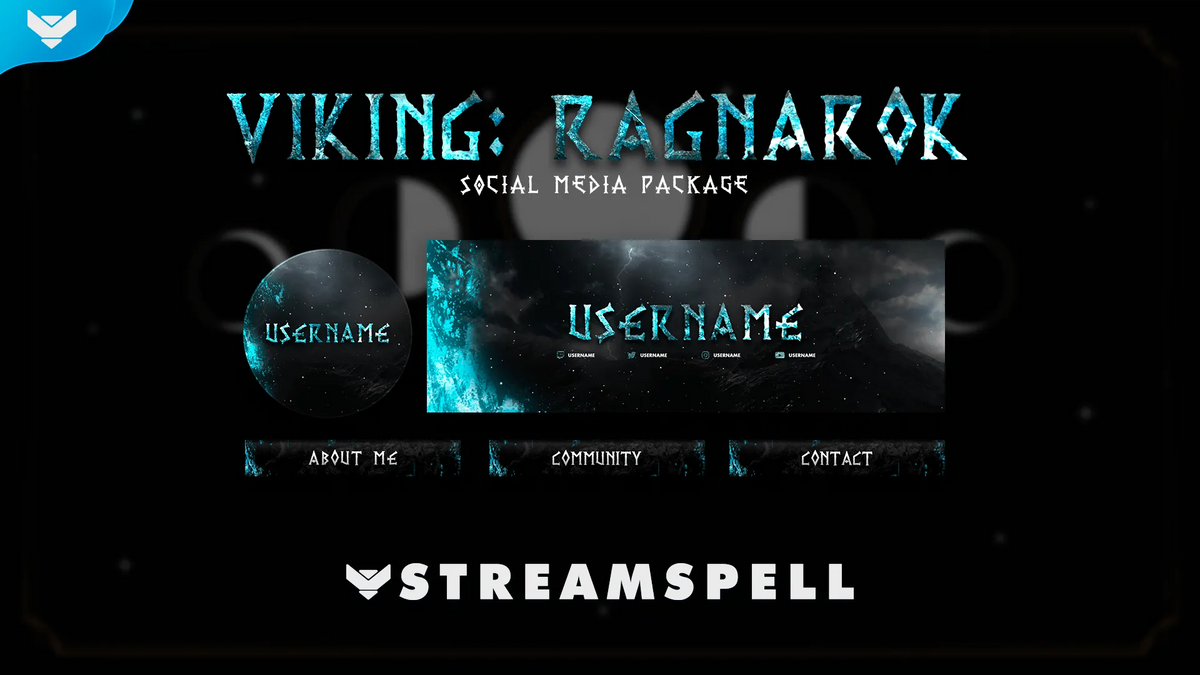 Viking: Ragnarok Social Media Package | StreamSpell